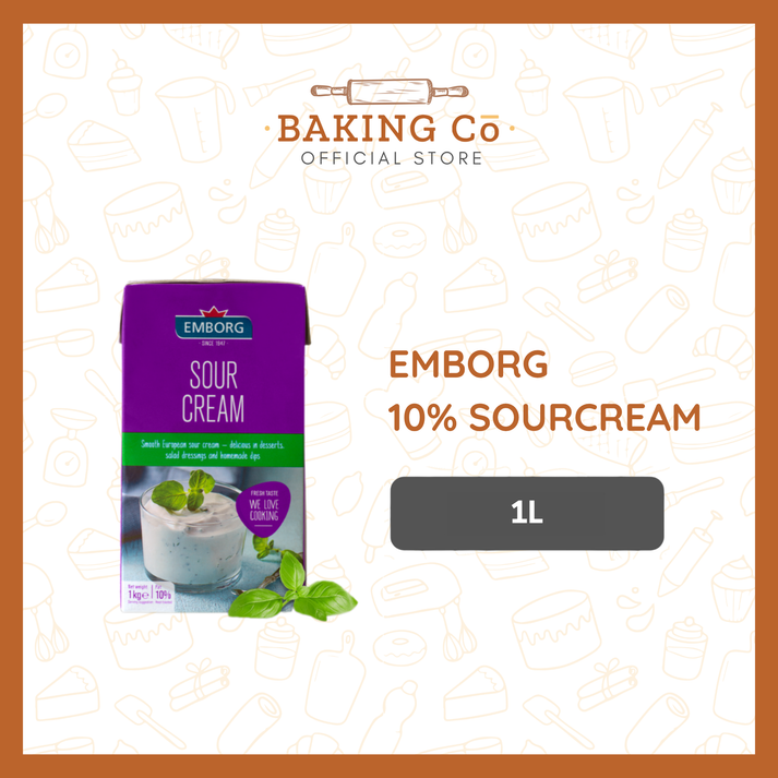 Emborg 10% Sourcream 1L – Baking Co