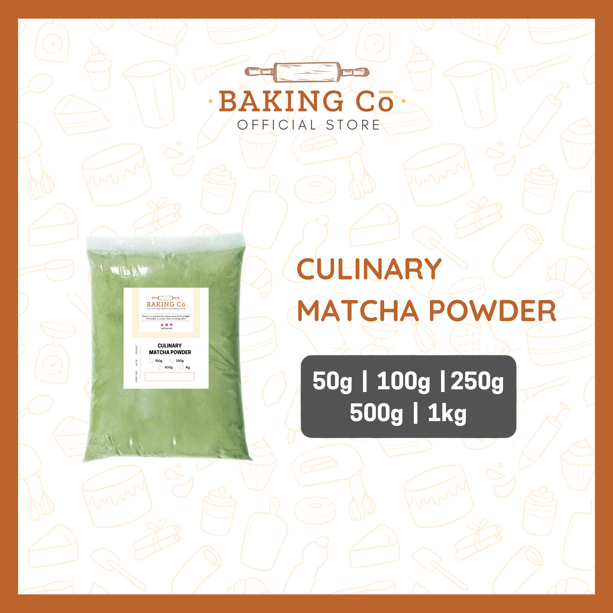Baking Cō Culinary Matcha Powder – Baking Co
