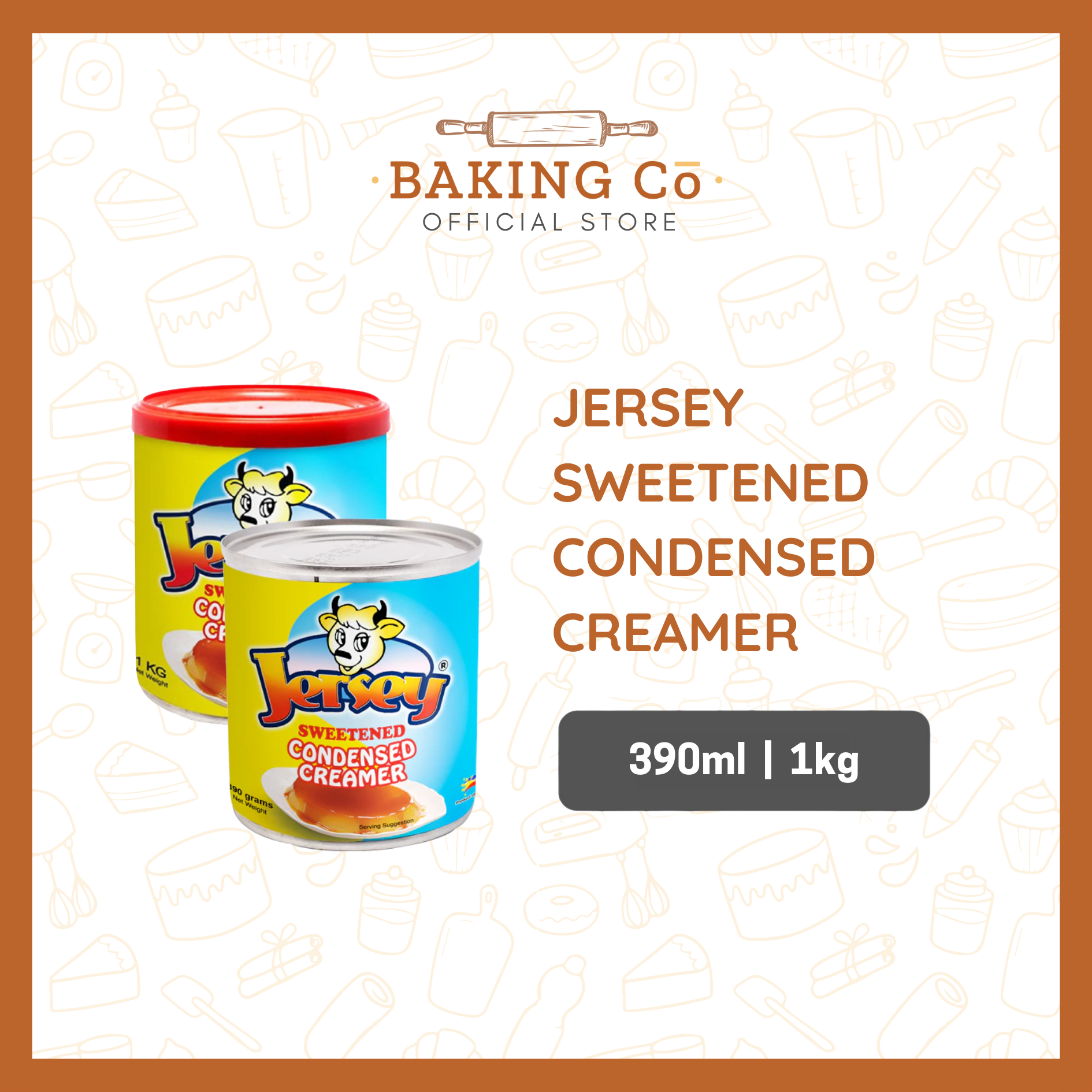 Jersey Sweetened Condensed Creamer – Baking Co