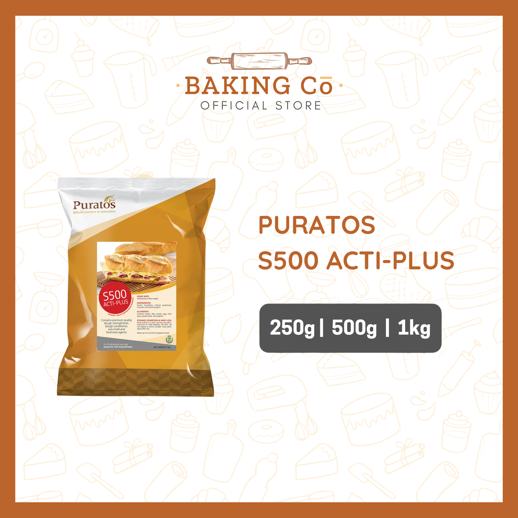 Puratos S500 Acti-Plus – Baking Co